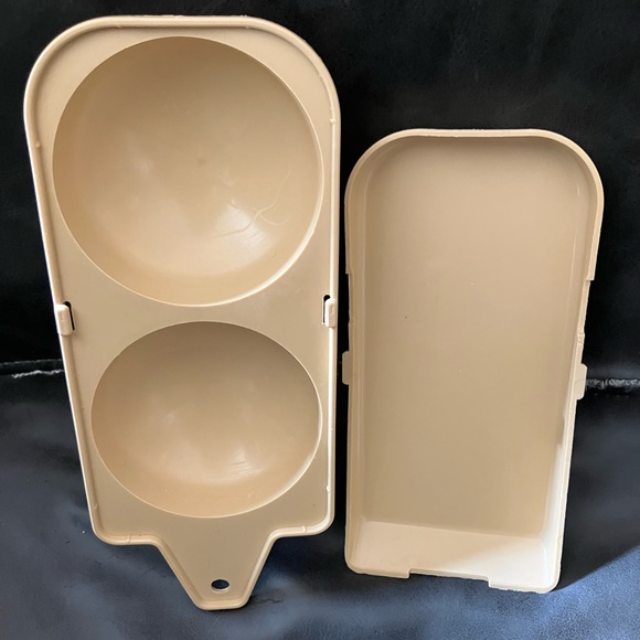 Kitchen | Ensar Microwave Egg Poacher Cooker Vintage Usa Holds 2 Eggs ...